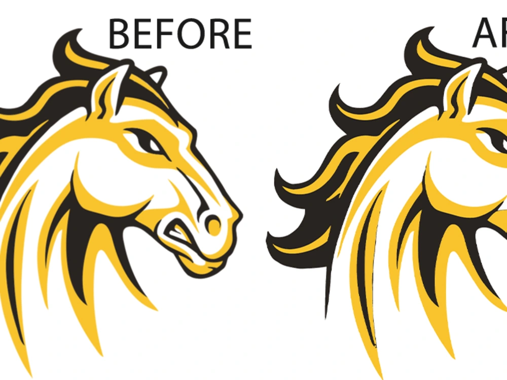 A professionally vectorized logo, image to vector, vector art | Upwork