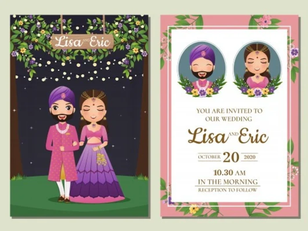 An amazing wedding invitation | Upwork