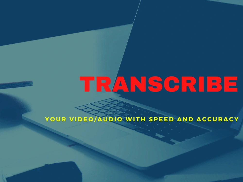 Transcription with speed and accuracy. | Upwork