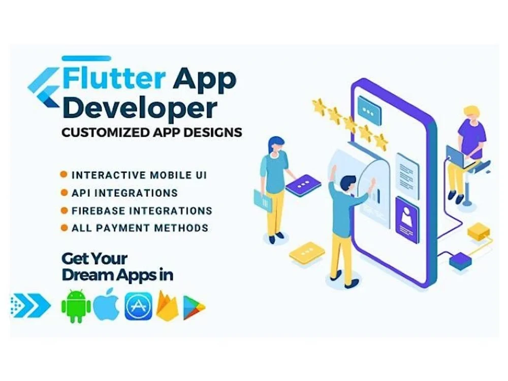 Get Flutter or react native app developed or online tutor lesson on Flutter | Upwork
