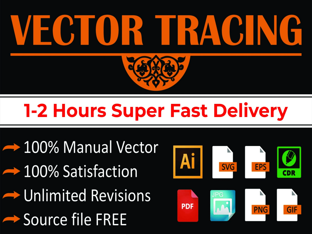 Vector tracing logo, vectorise image, convert to vector | Upwork