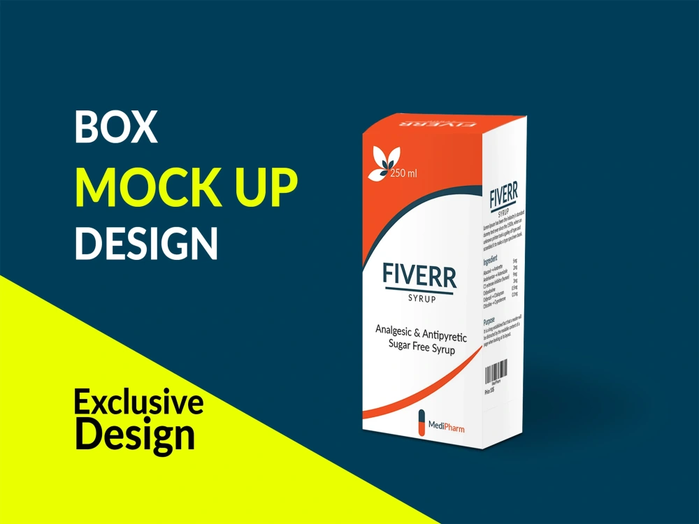 Beautiful 3d box mockup design | Upwork