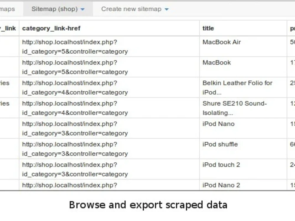 An efficient web scraper/output files for exact results in required format | Upwork