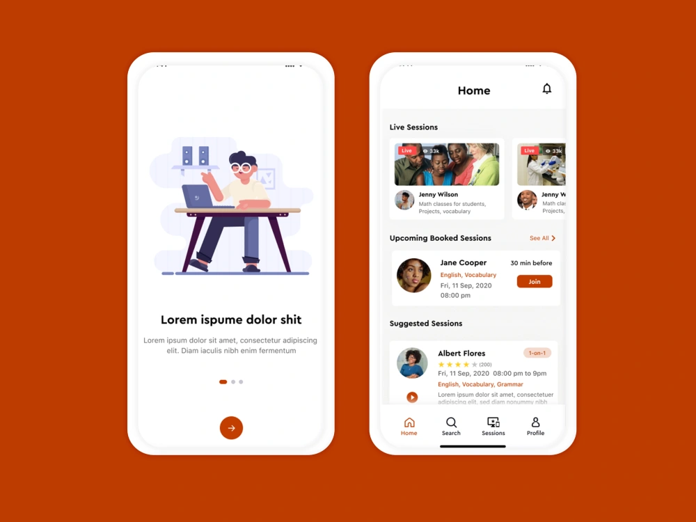 A mobile app UI/UX design professional and creative | Upwork