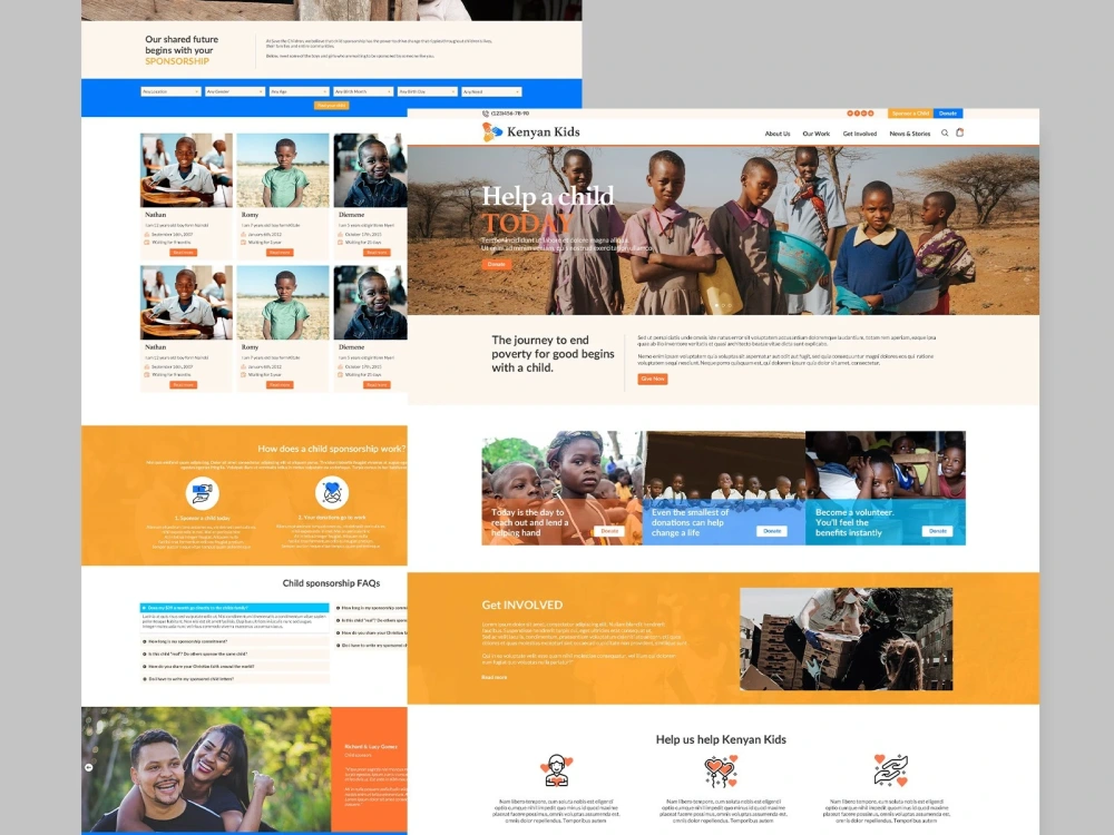 A professional complete website mockup/model for your future website ...