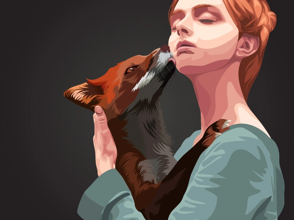 An high quality Vector art portrait | Upwork