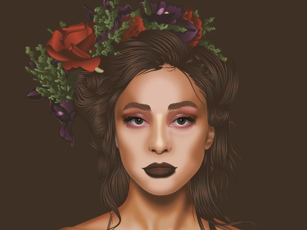 An high quality Vector art portrait | Upwork