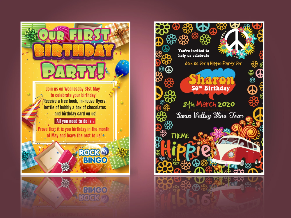 Any INVITATION for print and digital | Upwork