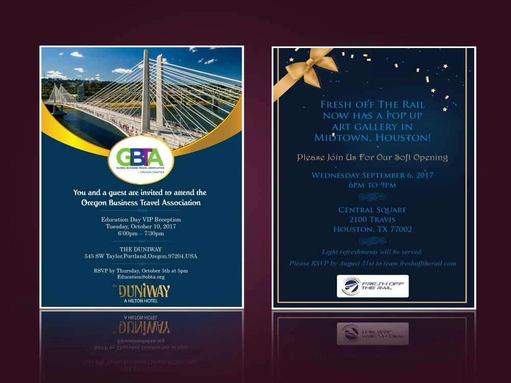 Any INVITATION for print and digital | Upwork