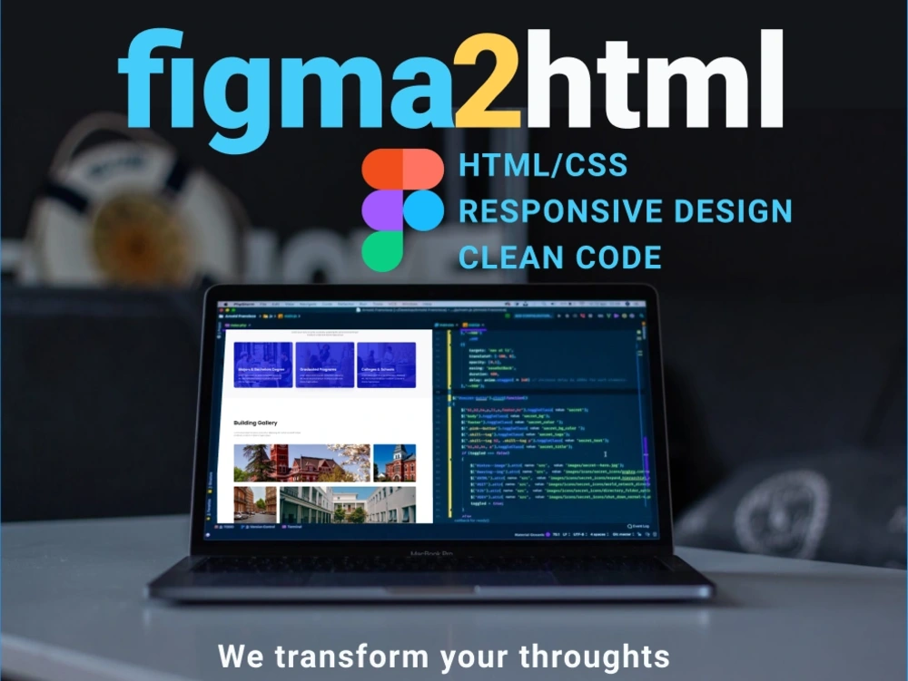 Figma to HTML design with HTML5/CSS3 code & Fully Responsive Design | Upwork
