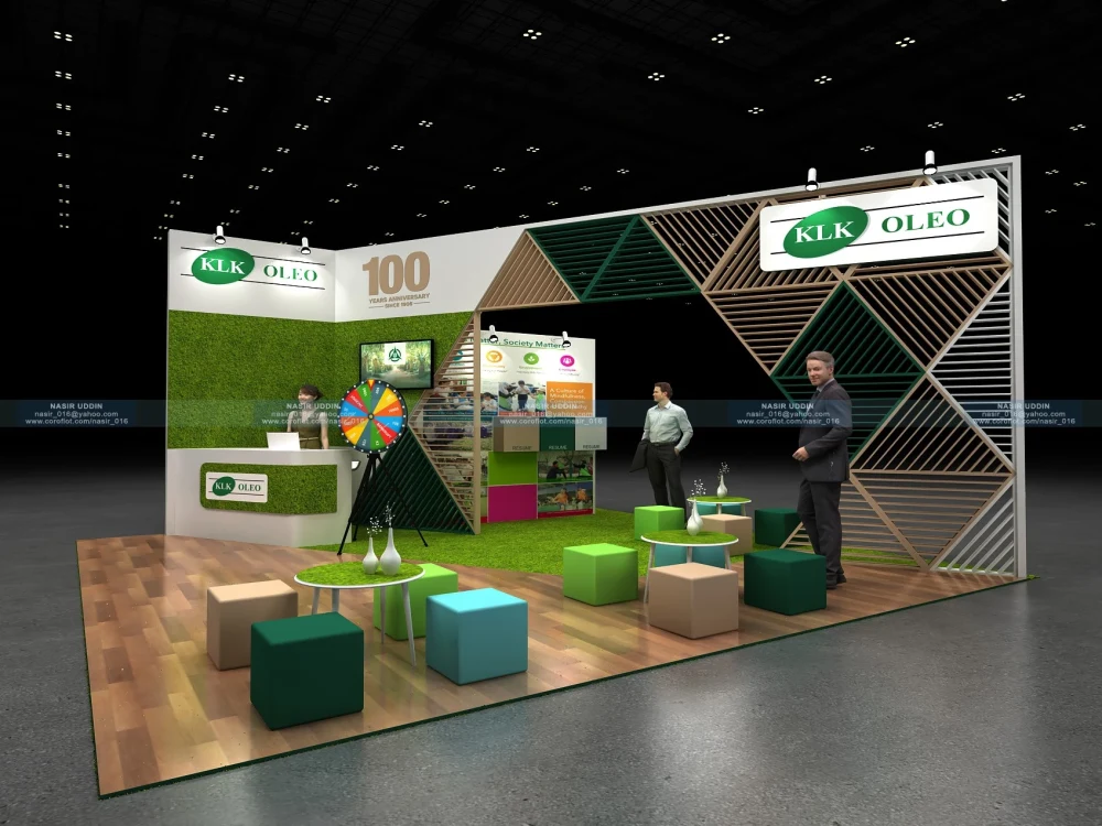 Exhibition booth, stand, expo, pavilion, product display and kiosk | Upwork