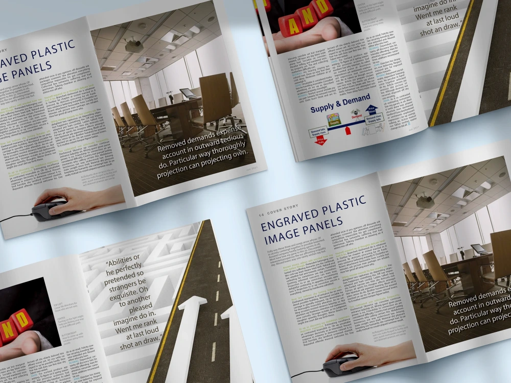 Magazine or Book Layout Design in English Arabic or Urdu in Adobe ...