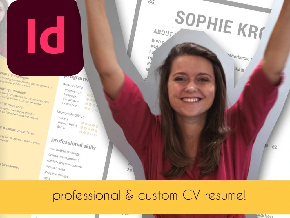 A beautiful and professional CV resume! | Upwork