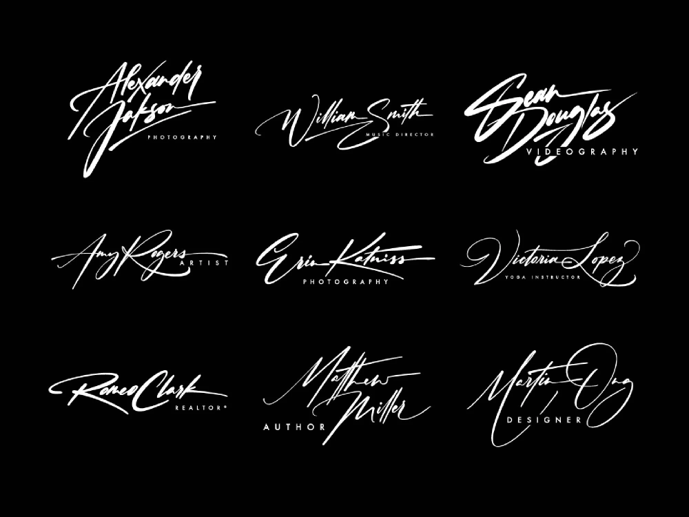 A signature logo calligraphy handwritten | Upwork