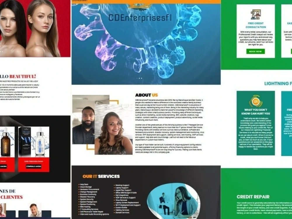 Fully Editable and Beautiful Modern Responsive WordPress Website Design | Upwork