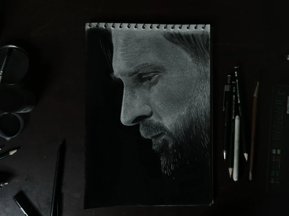 A realistic pencil sketch/portrait of your picture | Upwork