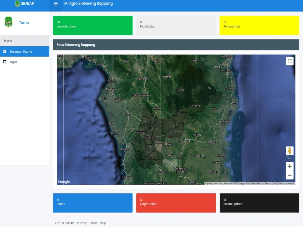 Farmers' Land Monitoring Information System Based on Google Maps | Upwork