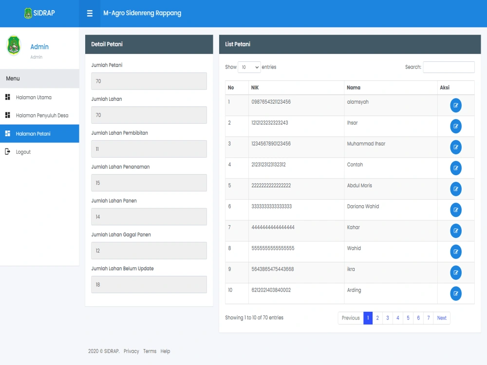 Farmers' Land Monitoring Information System Based on Google Maps | Upwork