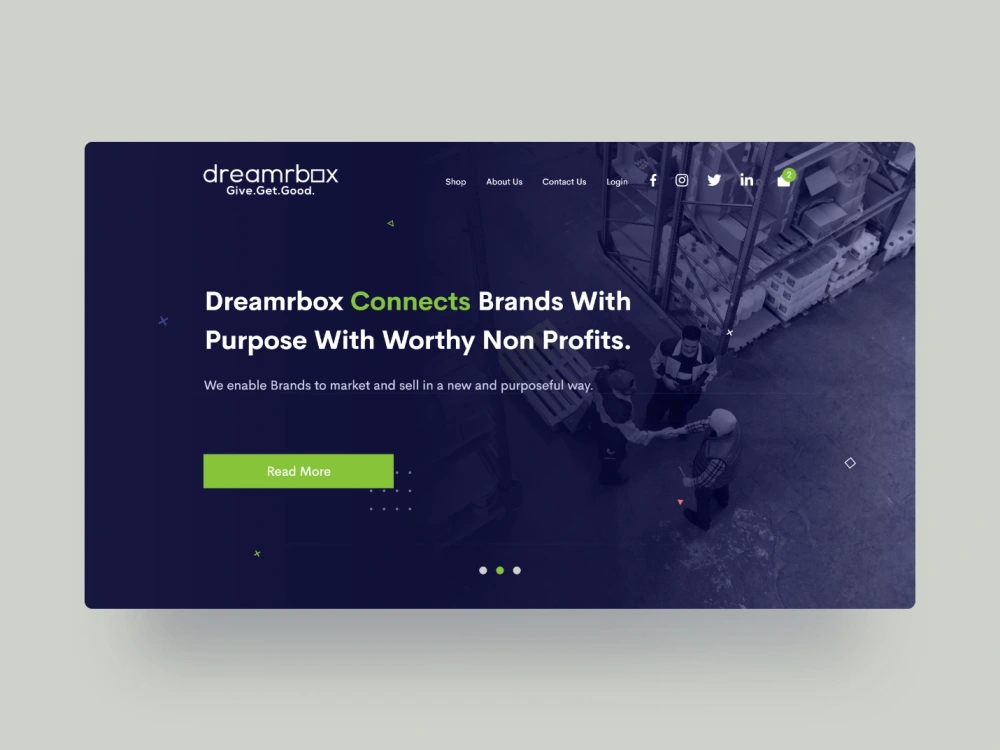 A clean website landing page for your business | Upwork
