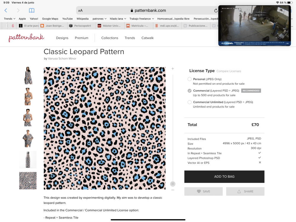 A color reduction and colour separation for textile design. | Upwork