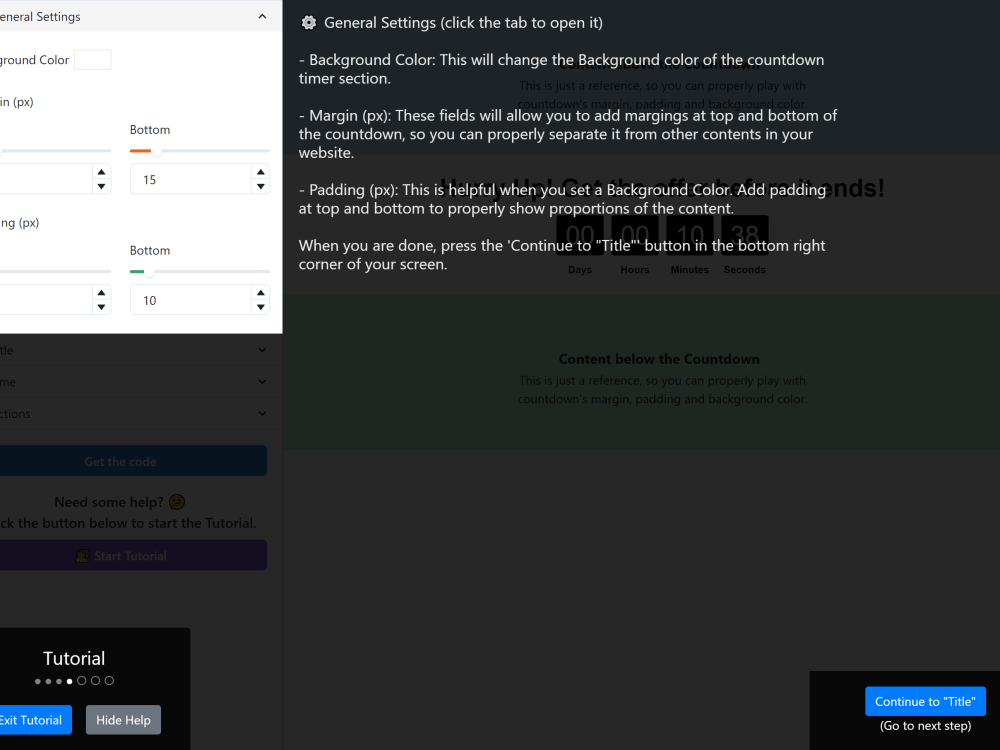 A countdown timer editor software | Upwork