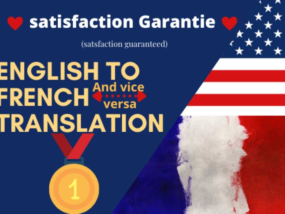 A flawless english to french translation and vice versa | Upwork