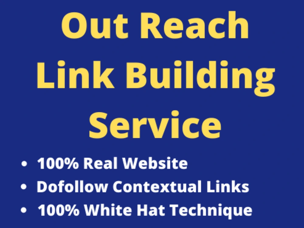 100% Manual Outreach Link Building Service | Upwork