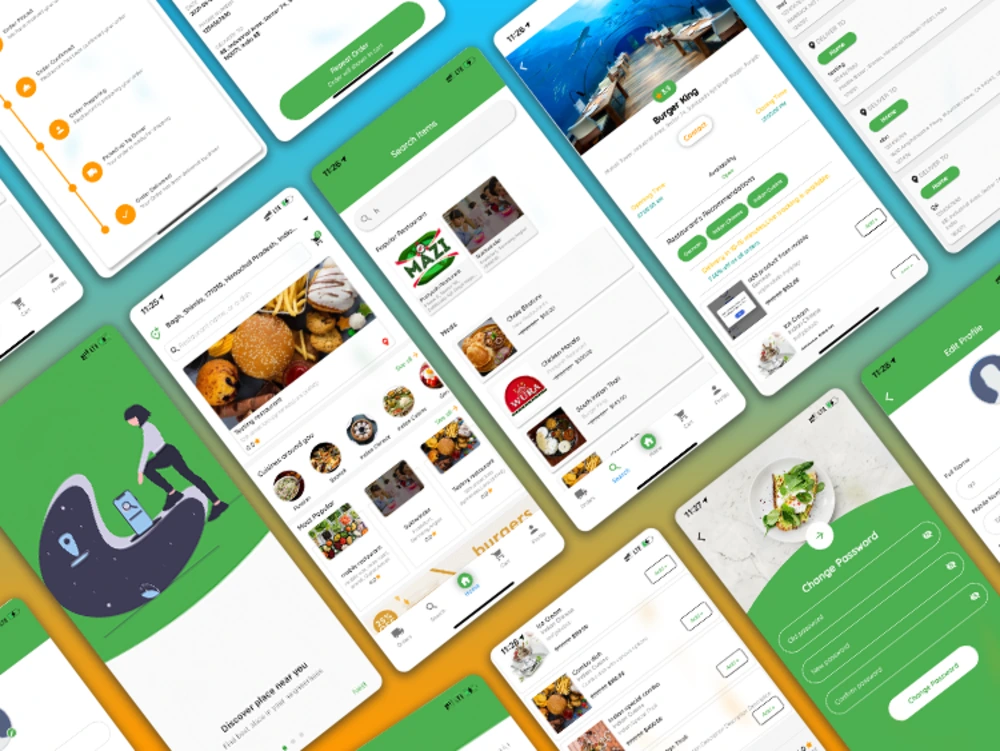 On demand food delivery android and iOS apps | Upwork