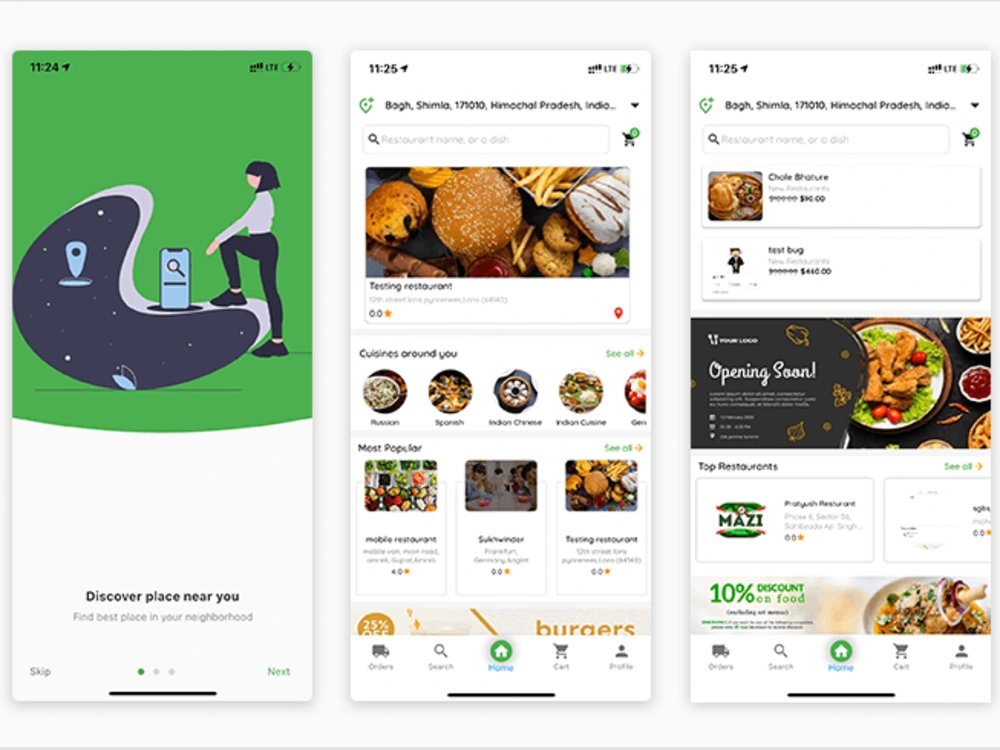 On demand food delivery android and iOS apps | Upwork