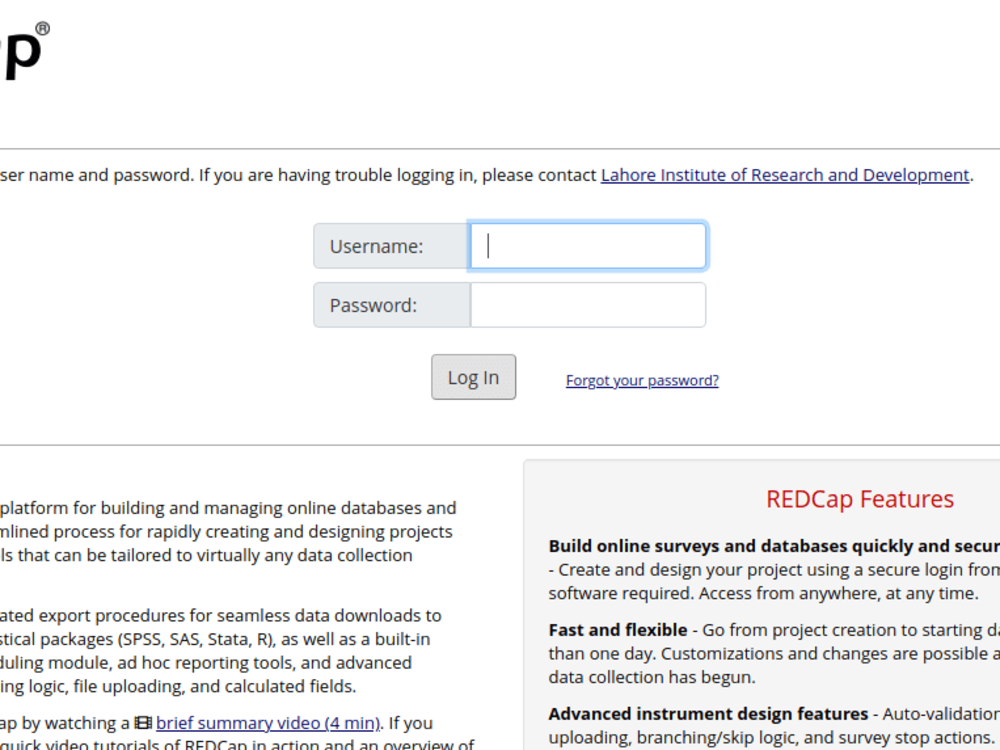 Redcap Installation and complete development | Upwork