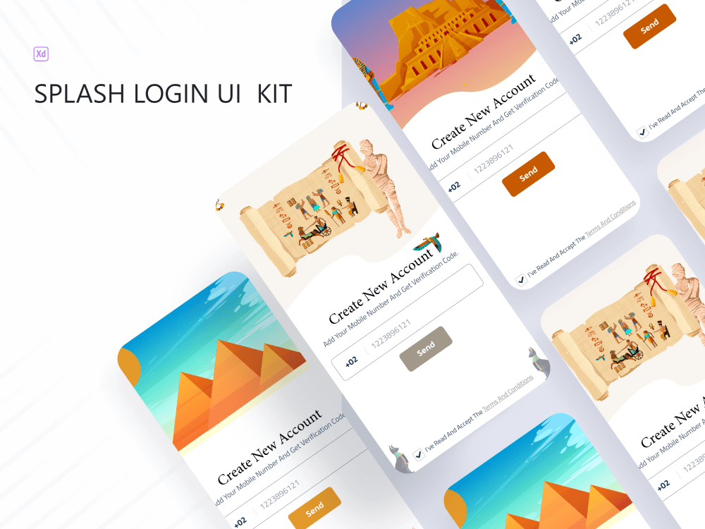 An outstanding mobile app UI/UX design | Upwork