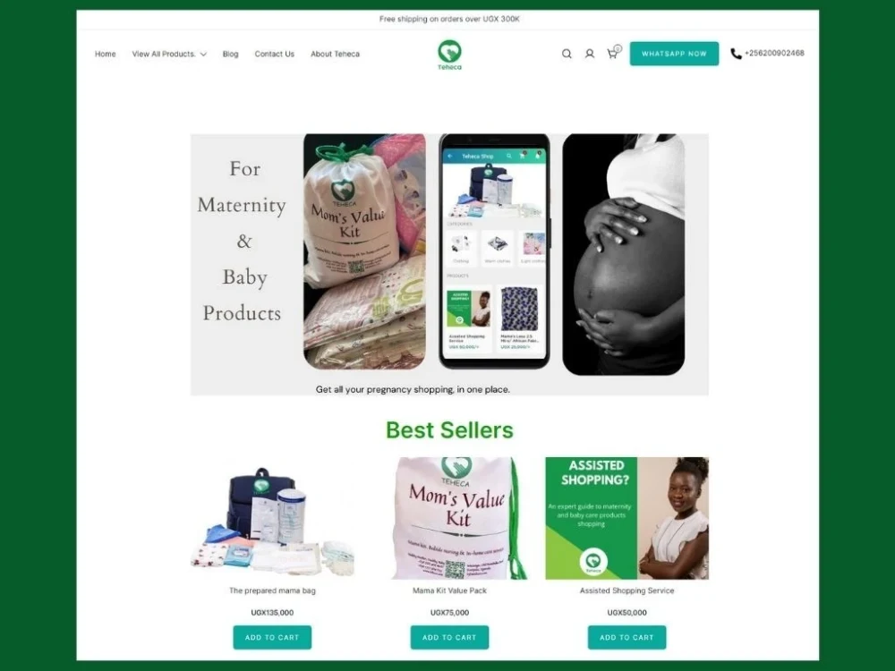 Professional eCommerce Store with great product pages & Social media ...