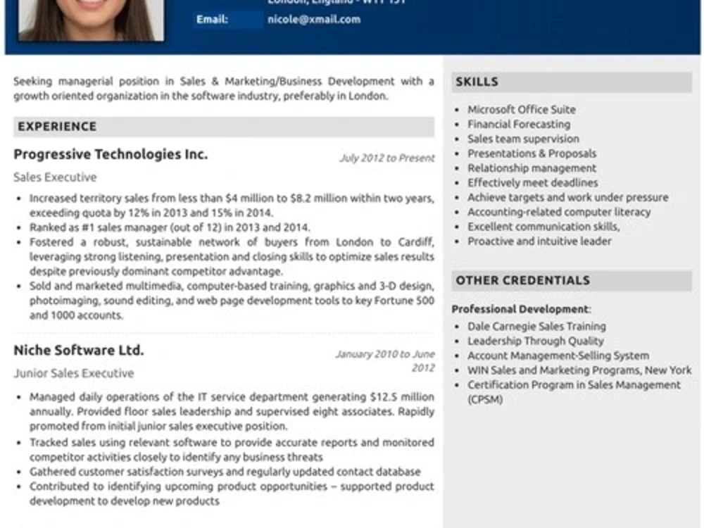 A revamped resume tailored to your next job | Upwork