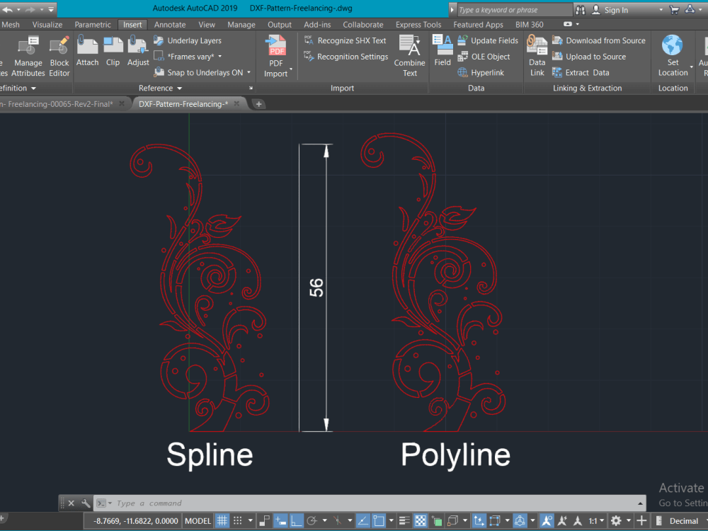Original DXF file for CNC laser cutting and Engravings | Upwork
