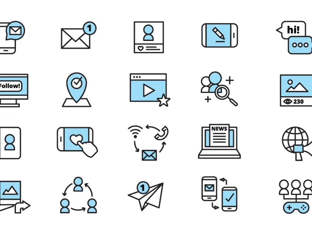 Modern and unique custom vector icons | Upwork