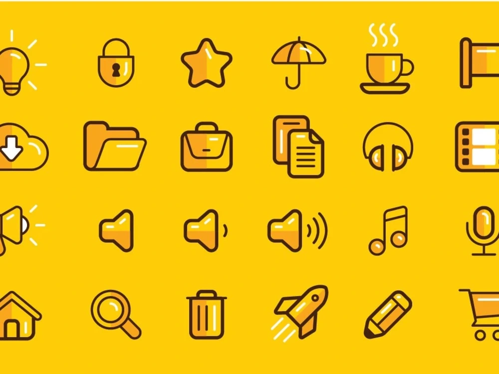 Modern and unique custom vector icons | Upwork