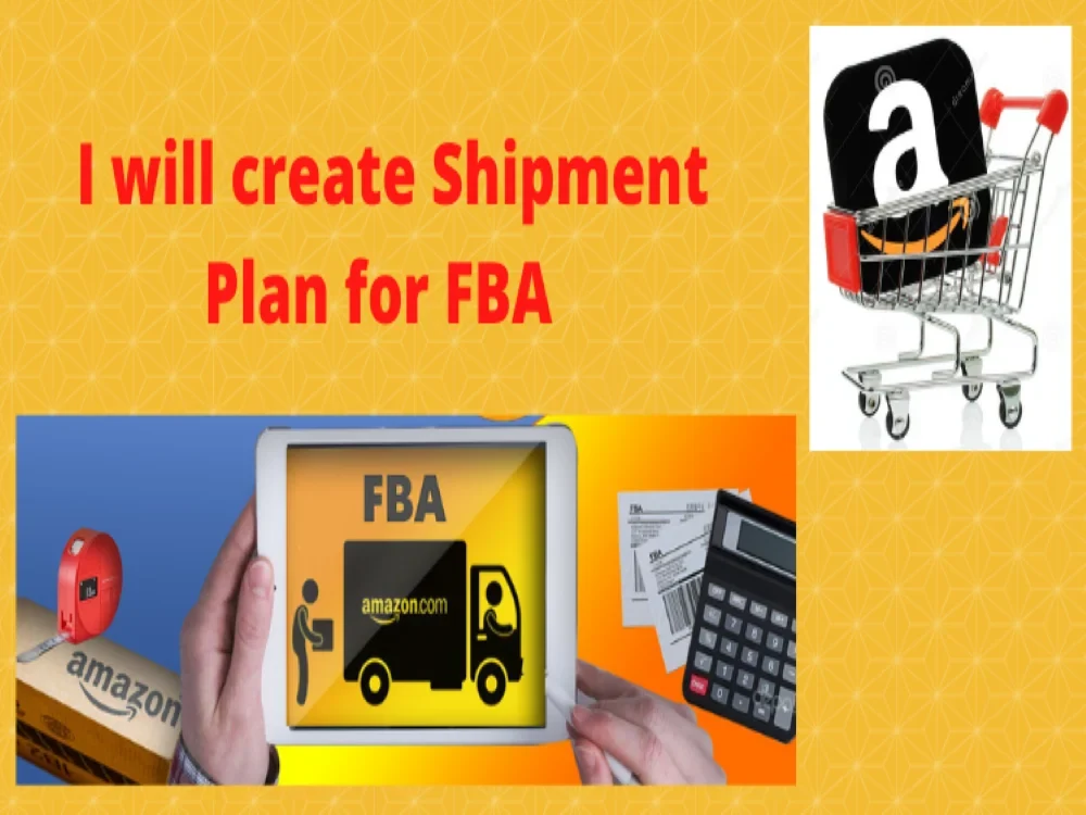 Get your amazon shipping plan for FBA | Upwork