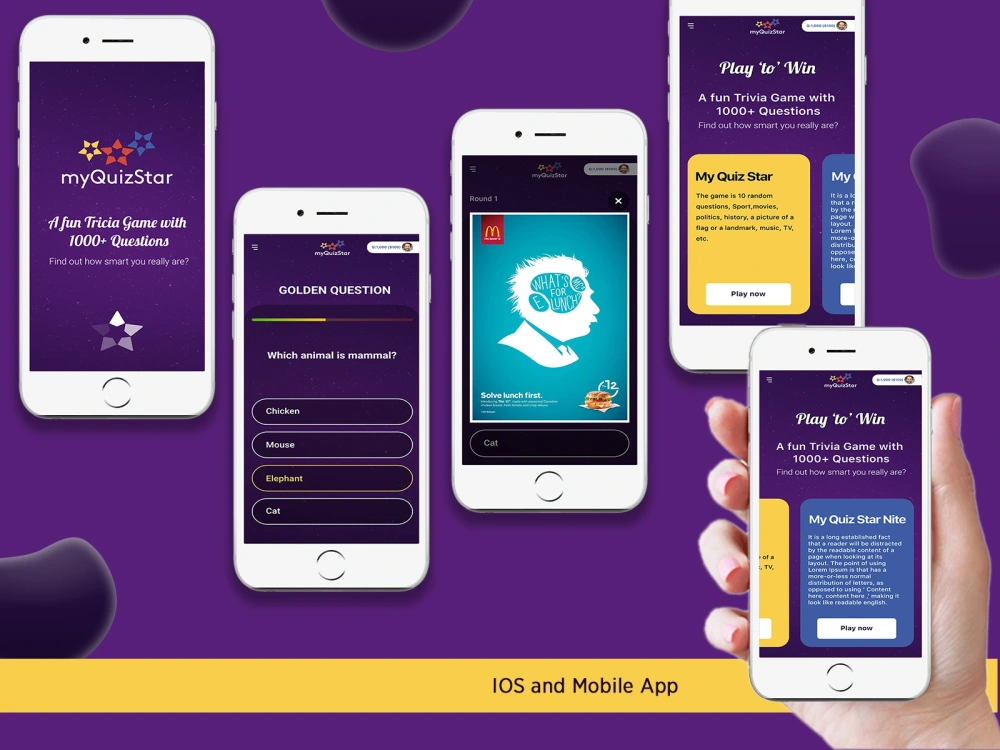 Creative mobile app design with the best UI UX | Upwork