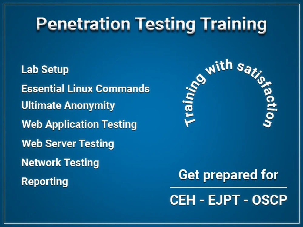 Live Practical Penetration Testing Training | Upwork