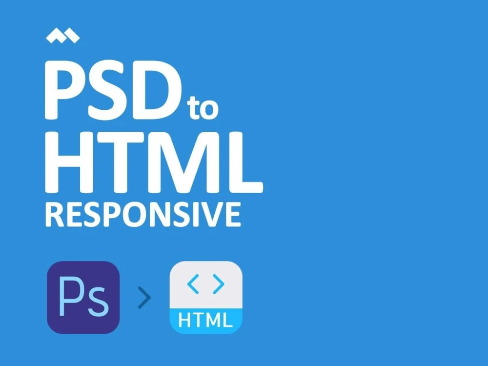 Convert PSD to HTML Responsive Bootstrap 4 and Bootstrap 5 | Upwork