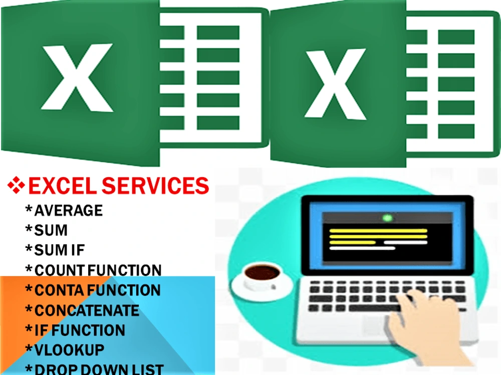 Any EXCEL services any time done and delivered. | Upwork