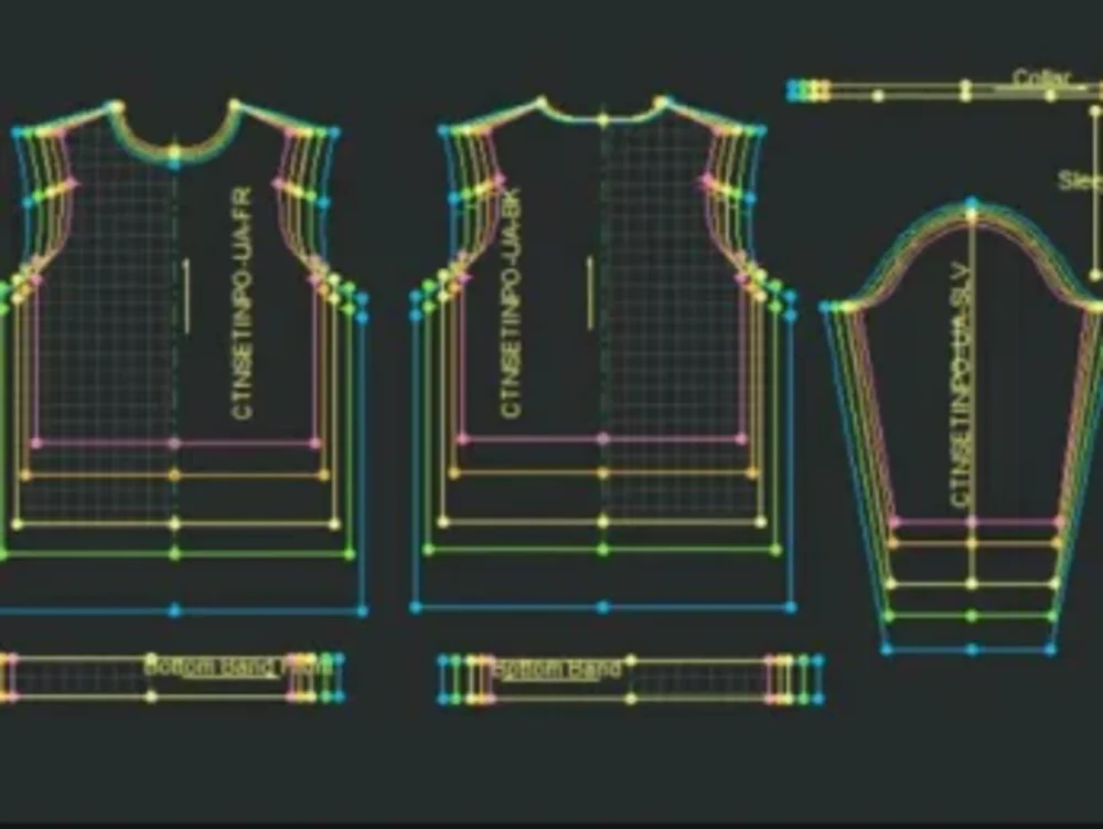 Garments sewing pattern /DXF & PDF file | Upwork