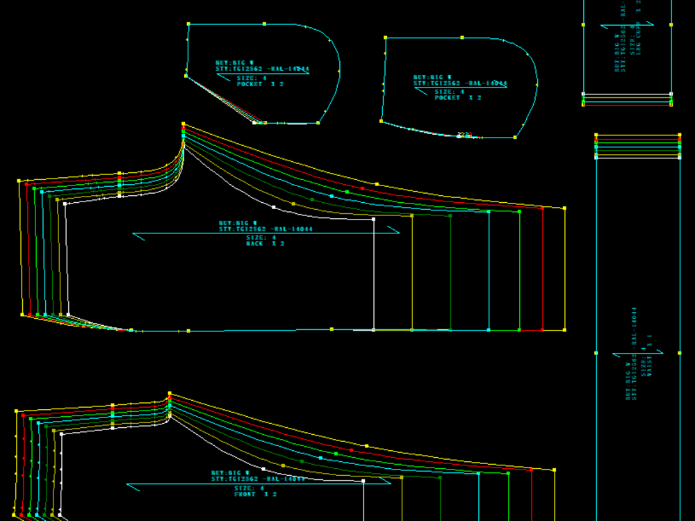 Garments sewing pattern /DXF & PDF file | Upwork