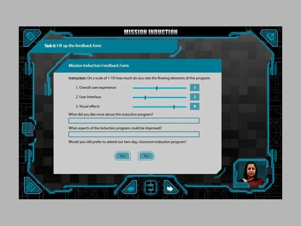 An interactive elearning module and quiz. | Upwork