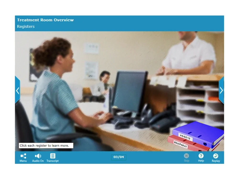 An interactive elearning module and quiz. | Upwork