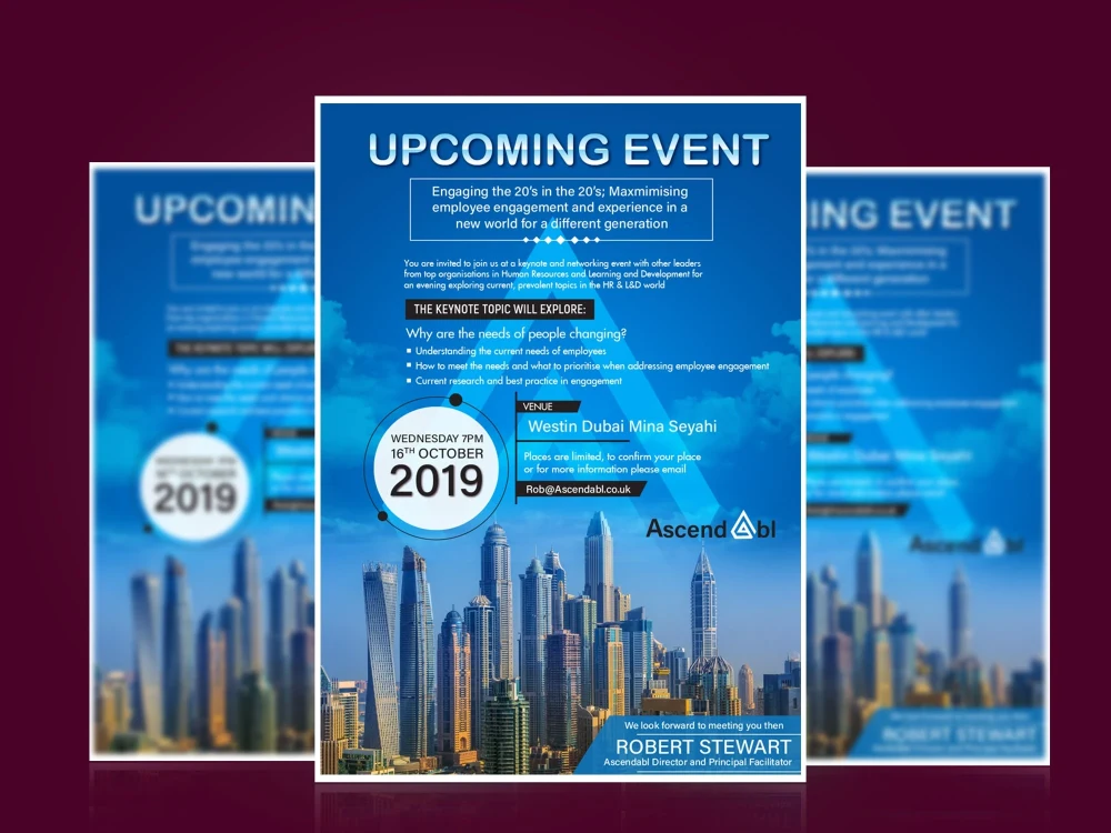 Professional, EVENT FLYER / POSTER Design | Upwork