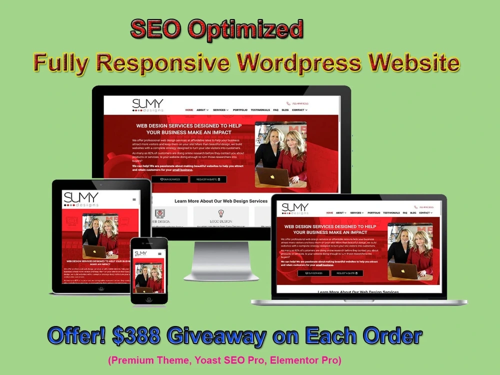 A SEO Optimized Wordpress Website Designed by Expert Developer | Upwork