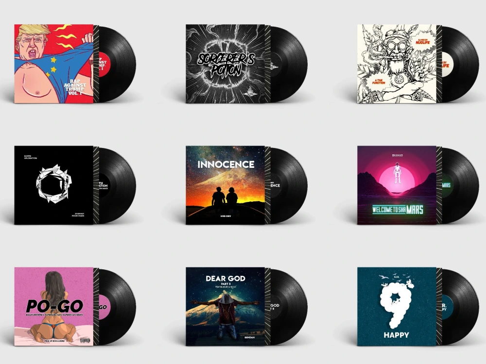 A custom professional album cover | Upwork