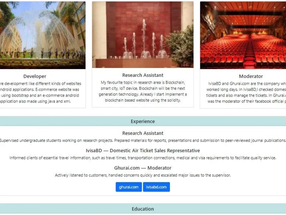 A fantastic responsive custom website | Upwork