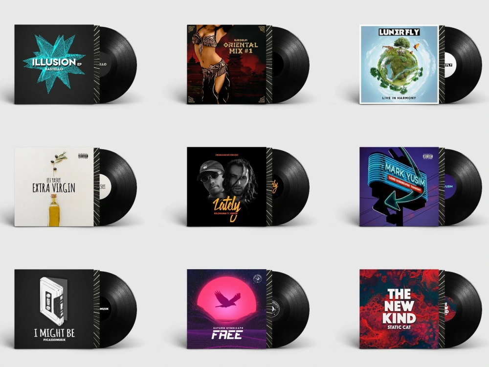 A custom professional album cover | Upwork